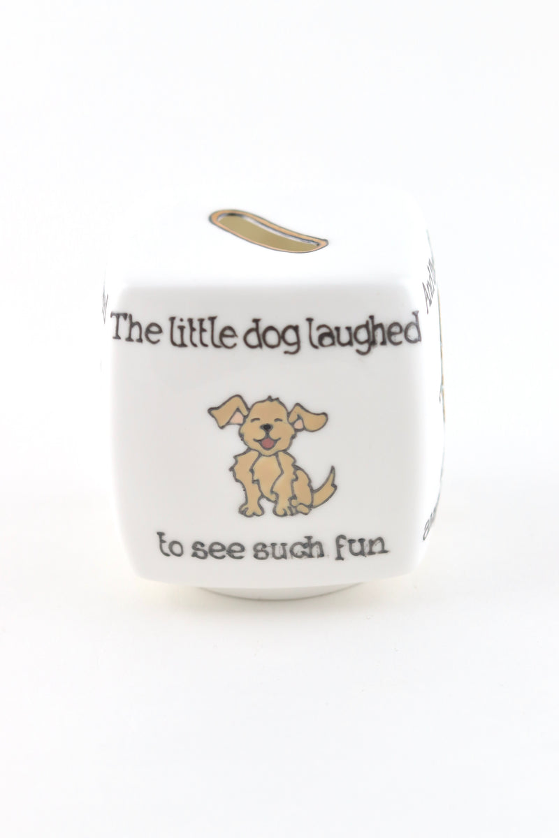 Hey Diddle Diddle Money Box – Toasted Glass